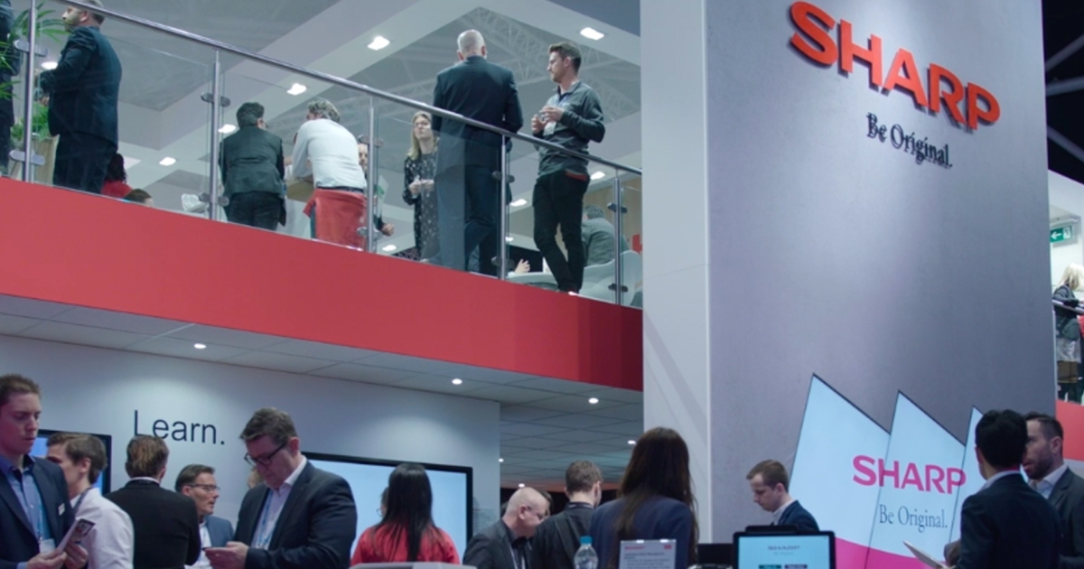 ISE 2019: pantalla de colaboración de Windows, BIG PAD y cartelería digital 4K | Sharp